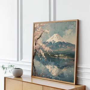 Mount Fuji Print, Japan Poster, Mount Fuji Gift, Mount Fuji Wall Art, Japanese Wall Art, Asian ...