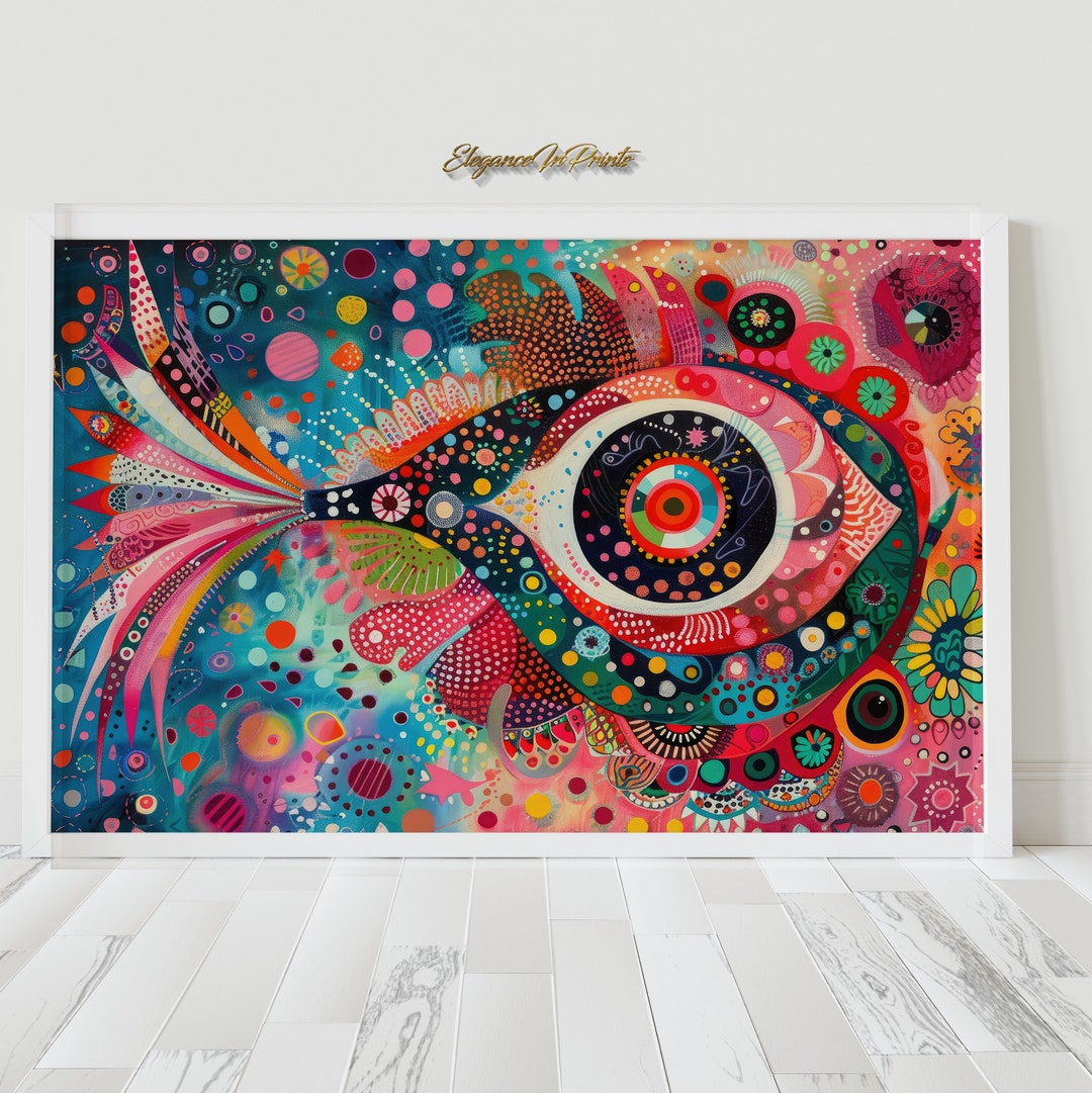 Aboriginal Wall Decor, Aboriginal Digital Art, Australian Aboriginal ...