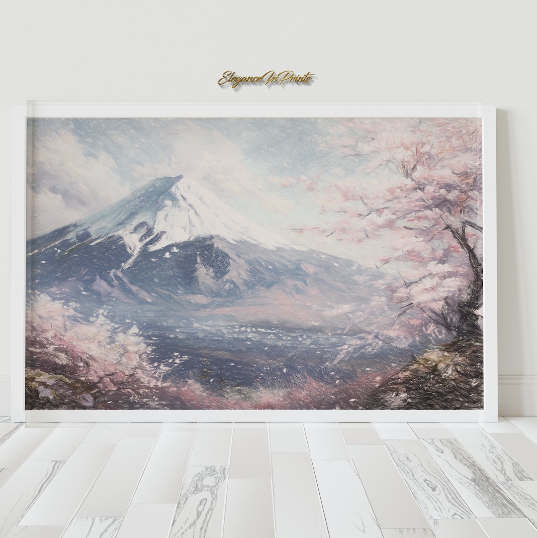 Mount Fuji Print, Japan Poster, Mount Fuji Gift, Mount Fuji Wall Art ...