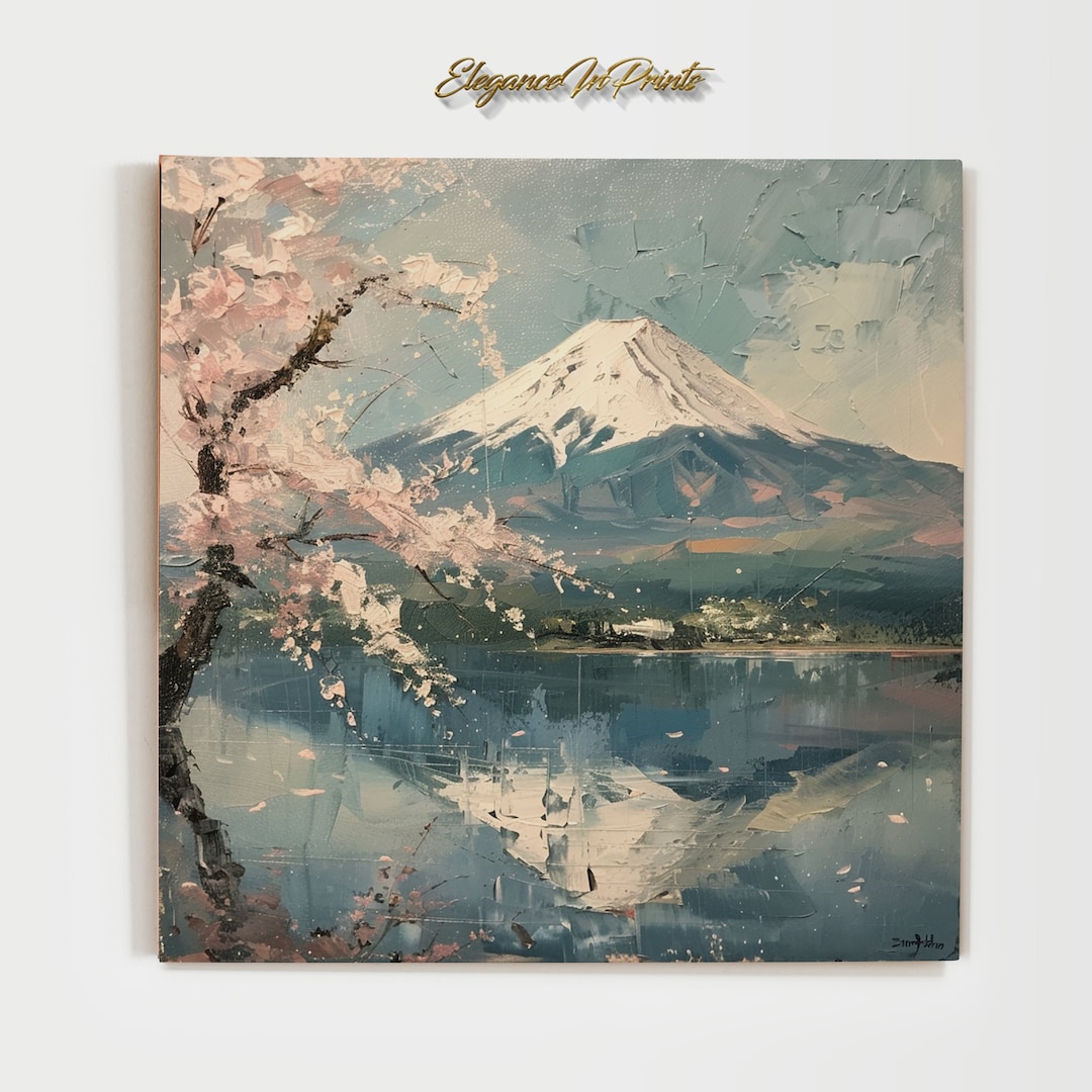 Mount Fuji Print, Japan Poster, Mount Fuji Gift, Mount Fuji Wall Art ...