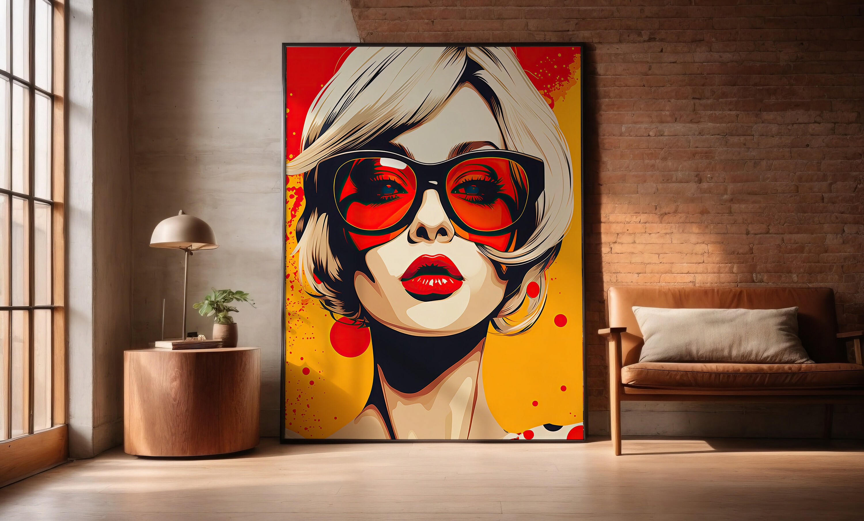 Pop Art Wall Art, Pop Art Print, Pop Art Wallpaper, Pop Culture Wall ...