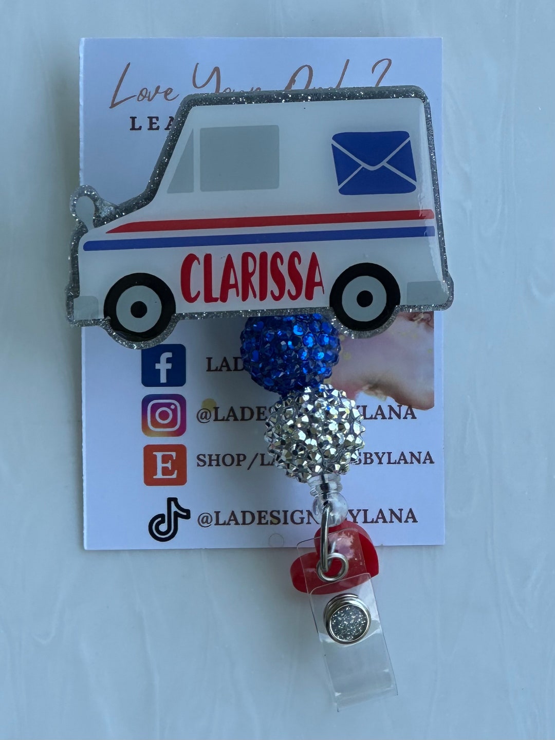Postal Truck Badge Reel, Mail Truck Badge Reel, Truck Badge Reel ...