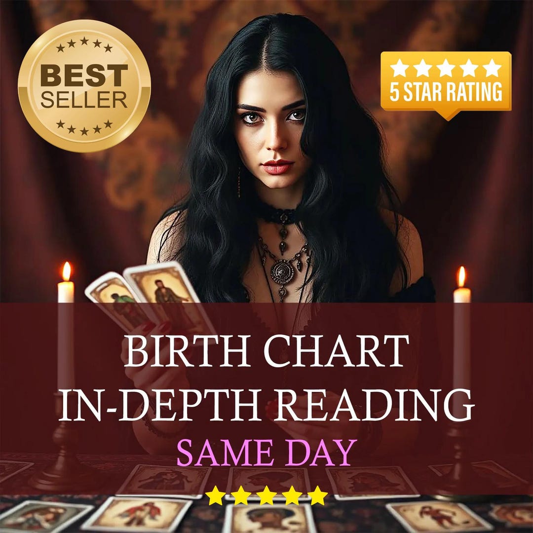 Detailed Birth Chart Reading, Natal Chart Reading, Astrology Reading ...
