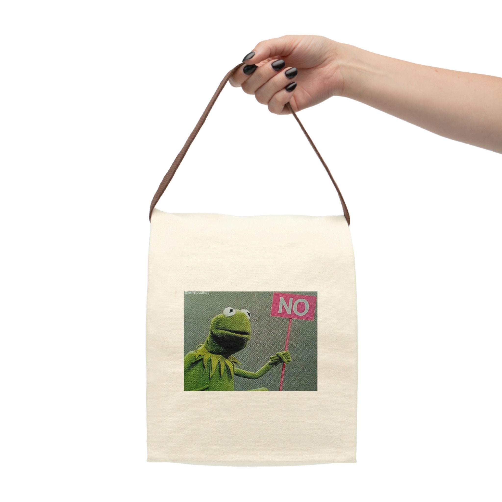 Kermit the Frog Lunch Bag With Strap - Etsy