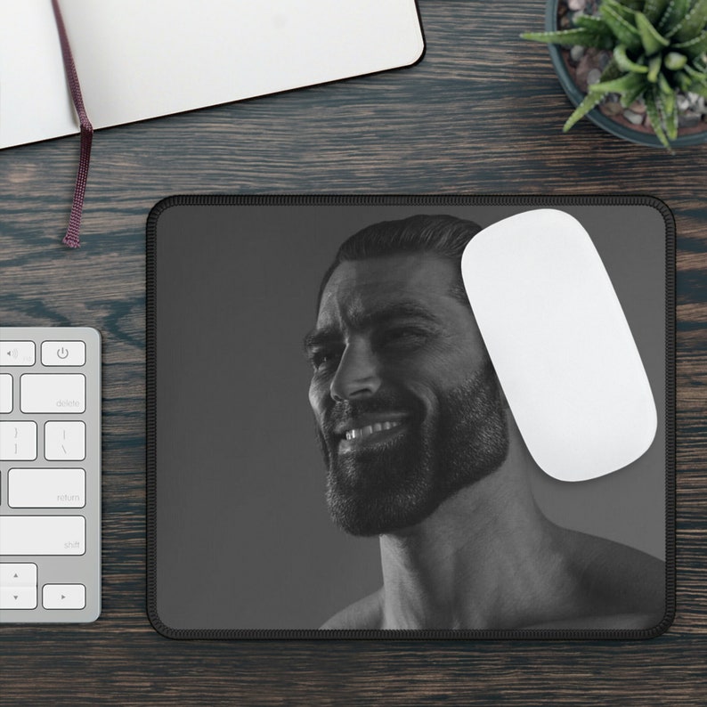 Gigachad Meme, Gaming Mouse Pad - Etsy Australia