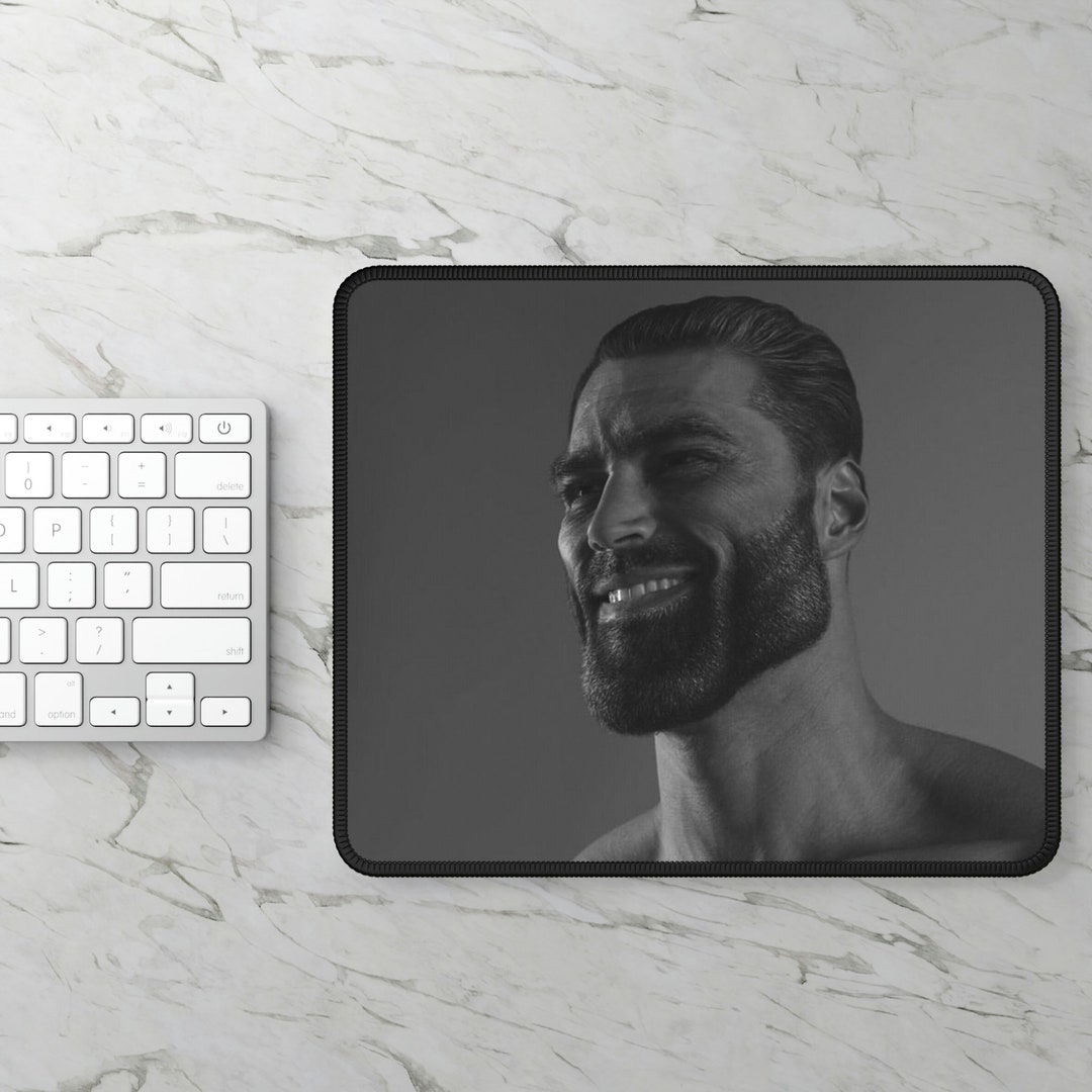 Gigachad Meme, Gaming Mouse Pad - Etsy Ireland