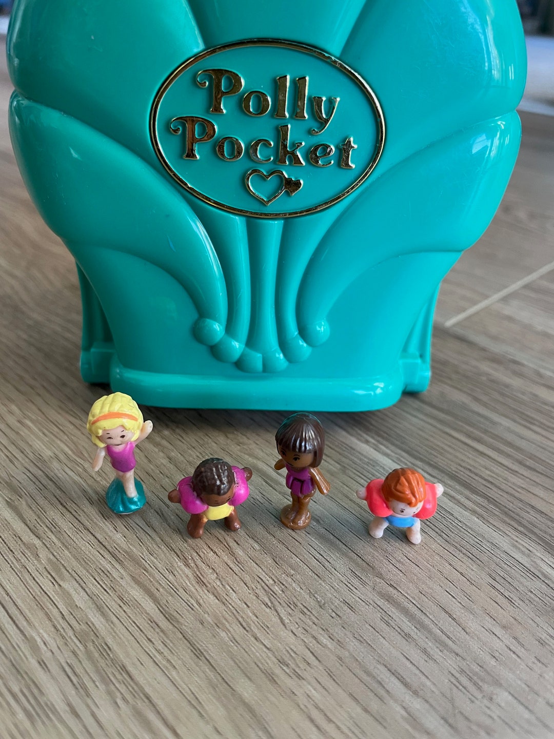 1995 Vintage Polly Pocket Splash 'n Slide Water Park With Figures - Etsy