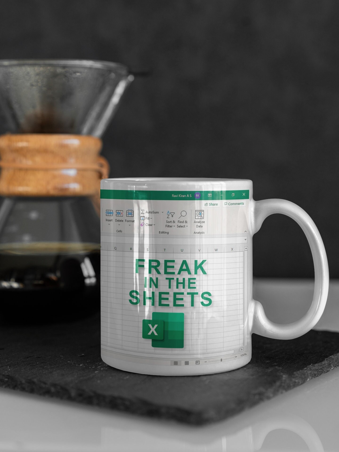 Freak in the Sheets Mug | Excel Coffee Cup Gift - Etsy