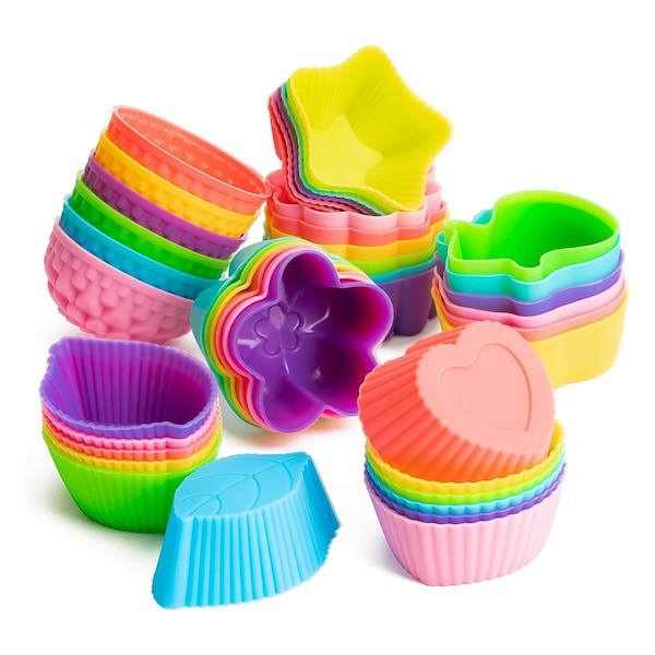Silicone Baking Cups - Etsy