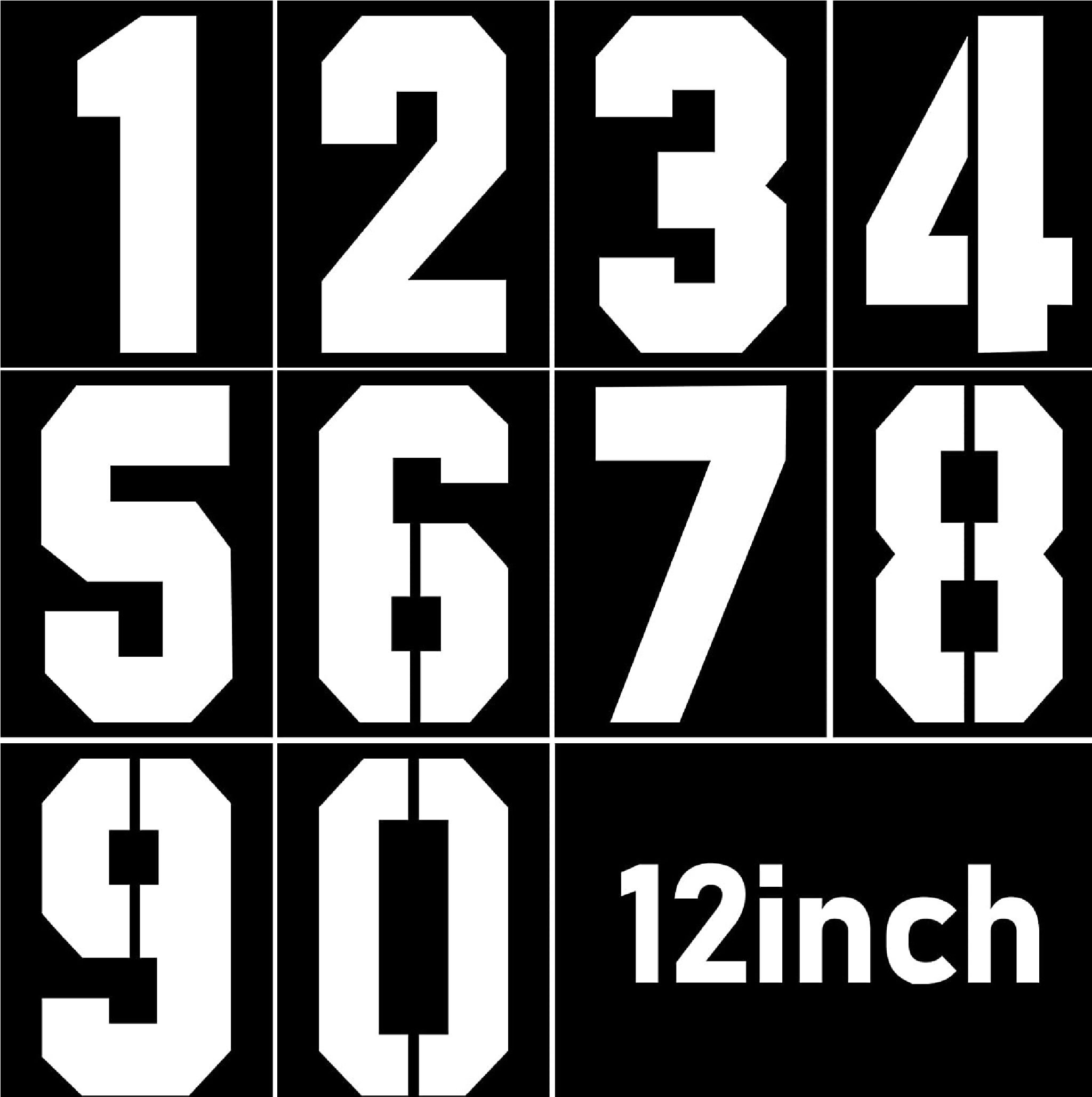 12 Inch Large Number Stencils Symbol Numbers Stencils Reusable Symbol ...