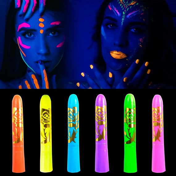Black Light Paint Face