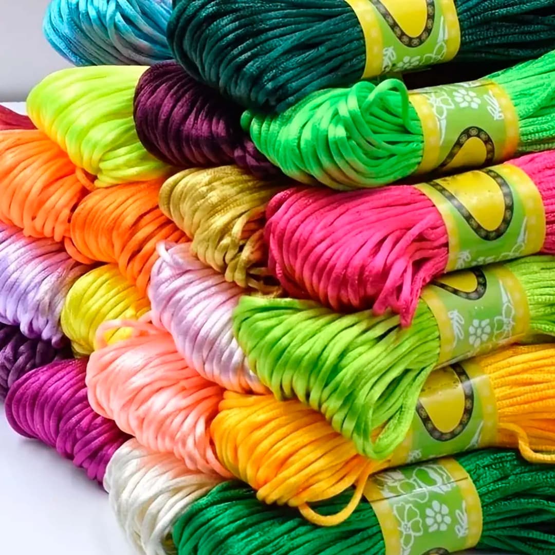 20 Yards/roll 2.5mm Satin Nylon Rope II - Etsy