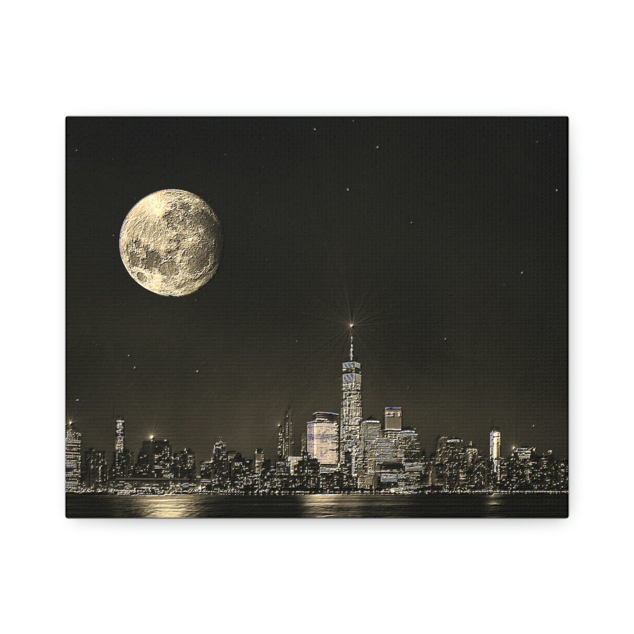 New York Skyline Print - Etsy