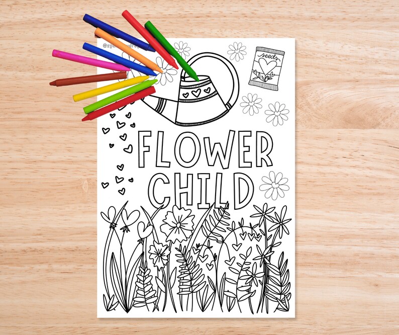 Custom Coloring Pages Set of 3 - Personalized Coloring Printable for ...