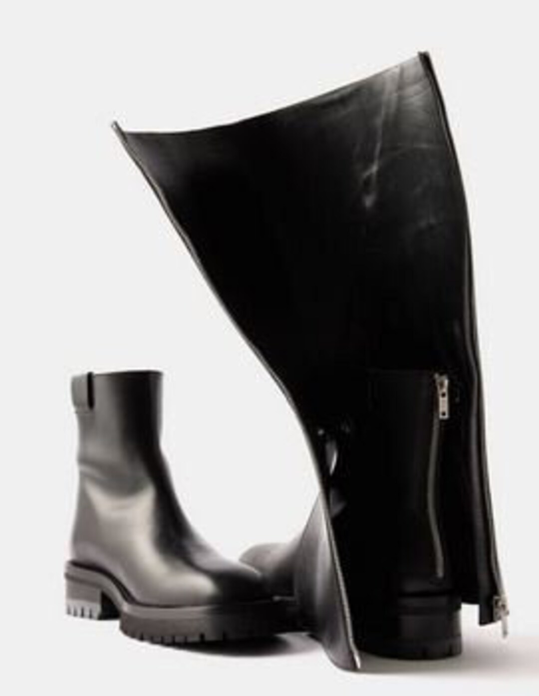 Bespoke Handmade Black Boot Cover Zipper - Etsy