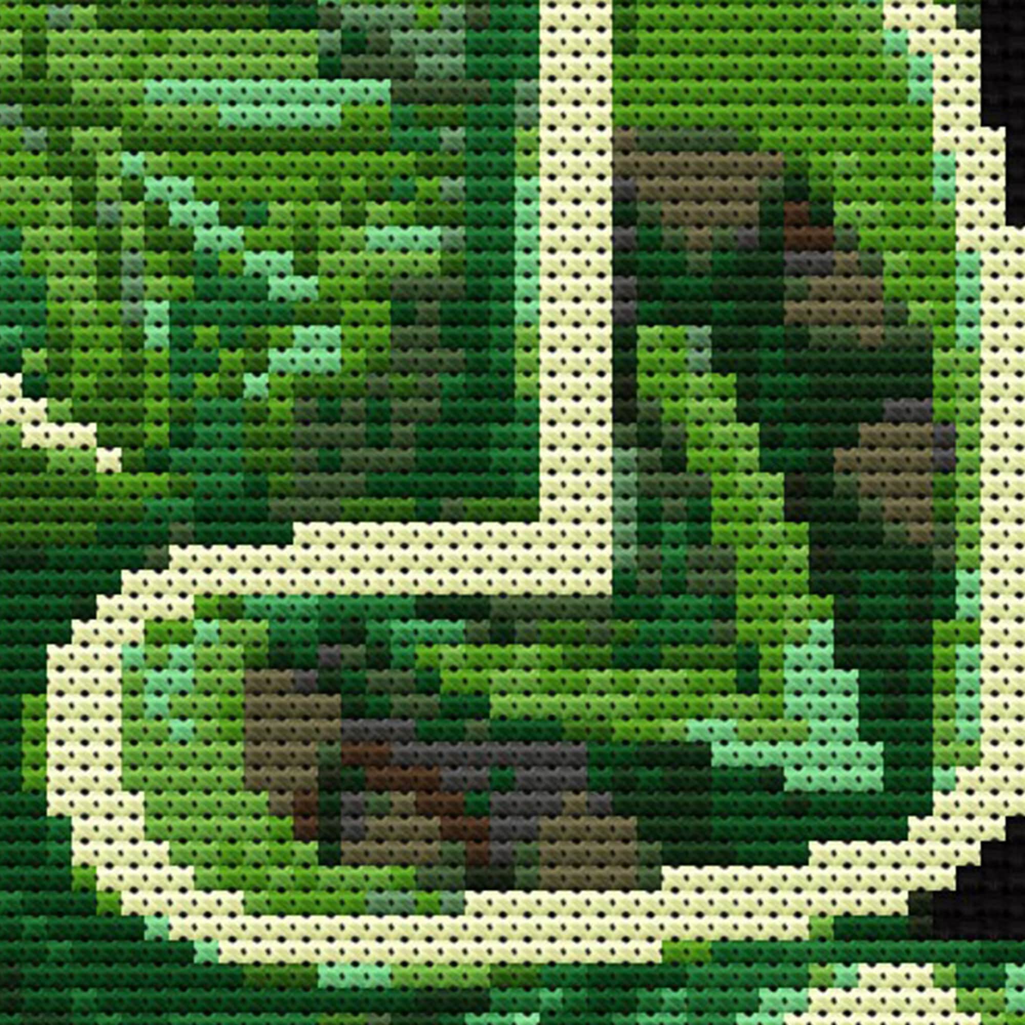 Hei Tiki Cross Stitch Pattern, Maori Cross Stitch Pattern, New Zealand ...