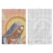 Virgin Mary: Cross Stitch Pattern, Divine Madonna, Advanced/expert - Etsy