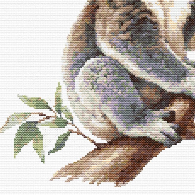 Koala Cross Stitch Pattern PDF, Australian Wildlife Cross Stitch, Cute ...