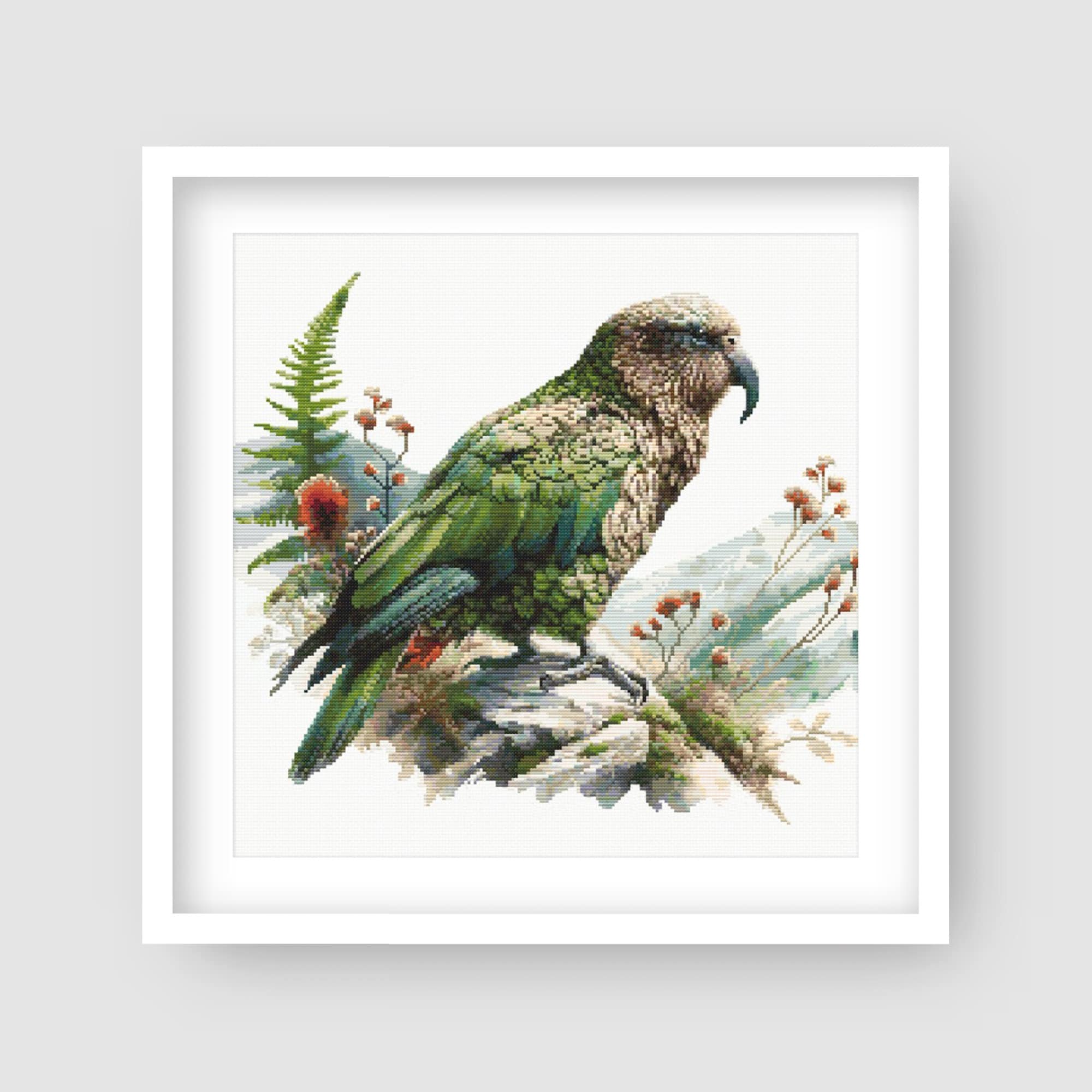 New Zealand Natives Trio Cross Stitch Pattern Collection. Includes the ...