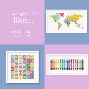 Crayon Cross Stitch Pattern, Easy Cross Stitch Pattern, Chrildren's ...