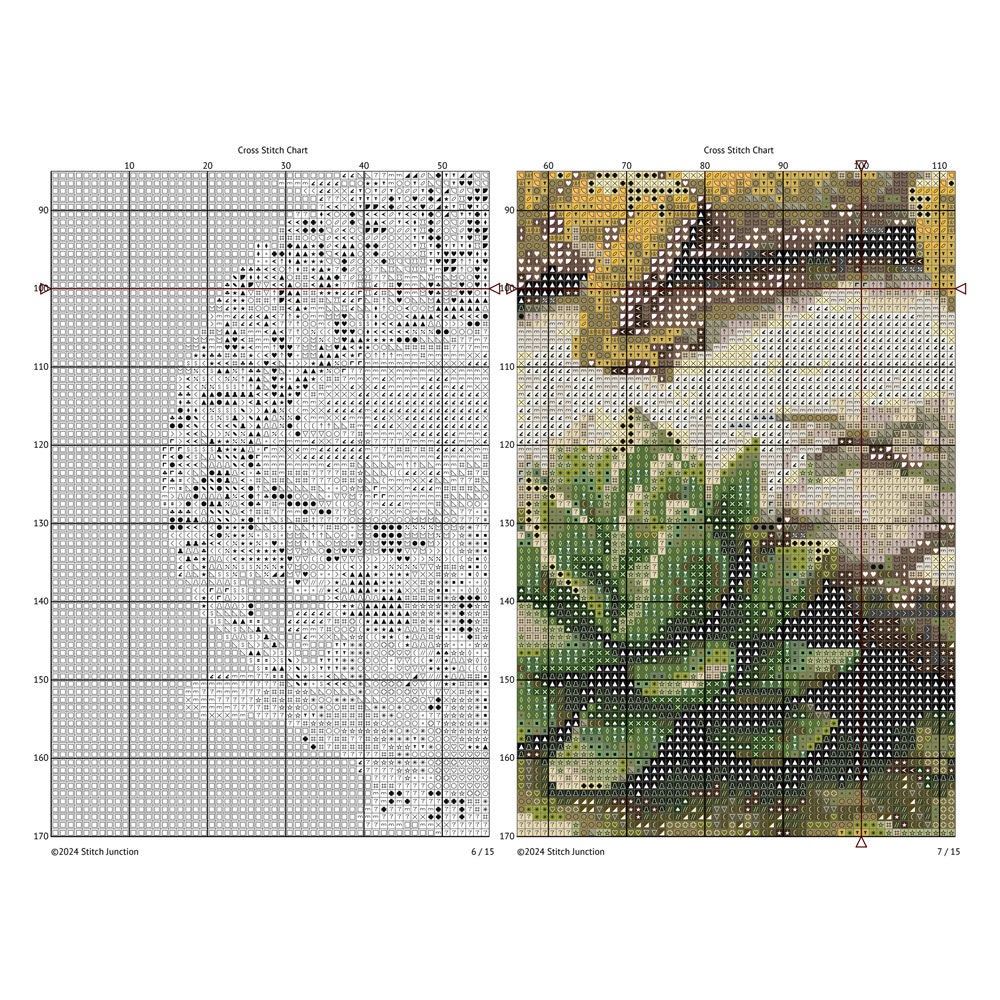 Leopard Gecko Cross Stitch Pattern - Realistic Gecko Lizard on Rock ...
