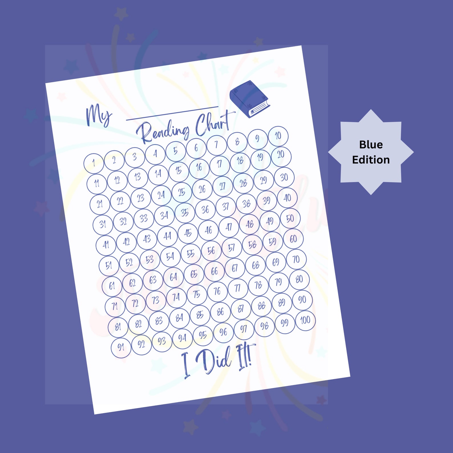 Printable Reading Tracker 6 Pack Bundle for Kids Reading Log Reading ...