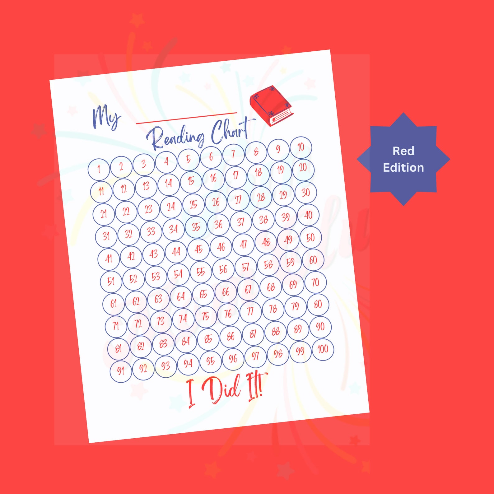 Printable Reading Tracker 6 Pack Bundle for Kids Reading Log Reading ...