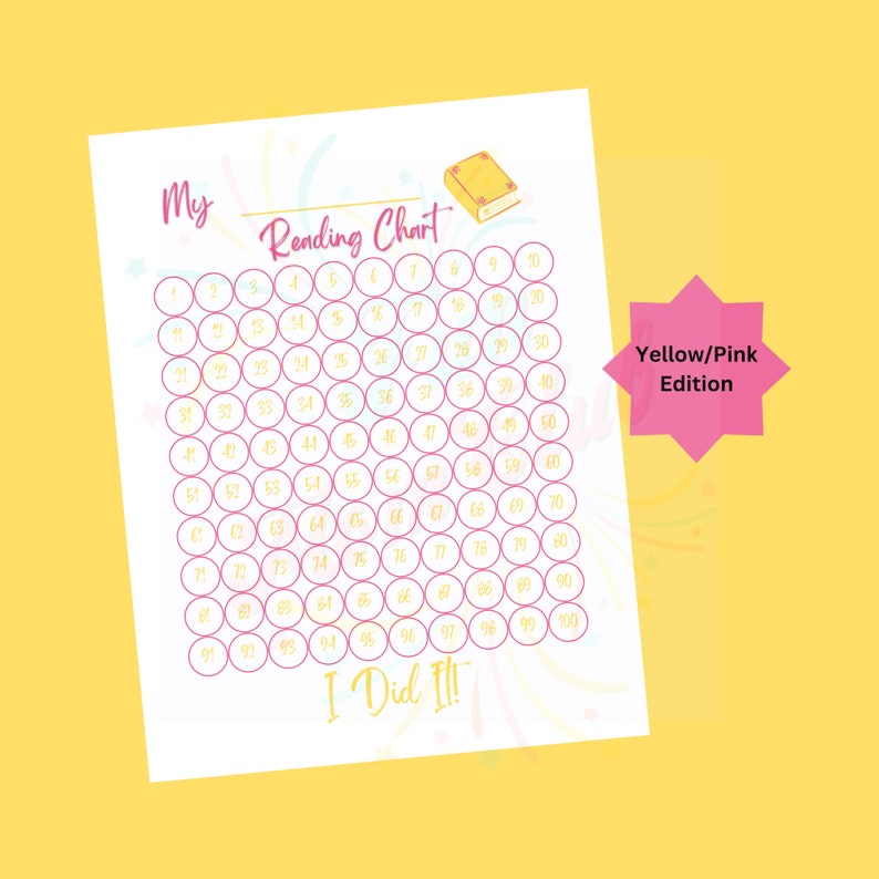 Printable Reading Tracker 6 Pack Bundle for Kids Reading Log Reading ...