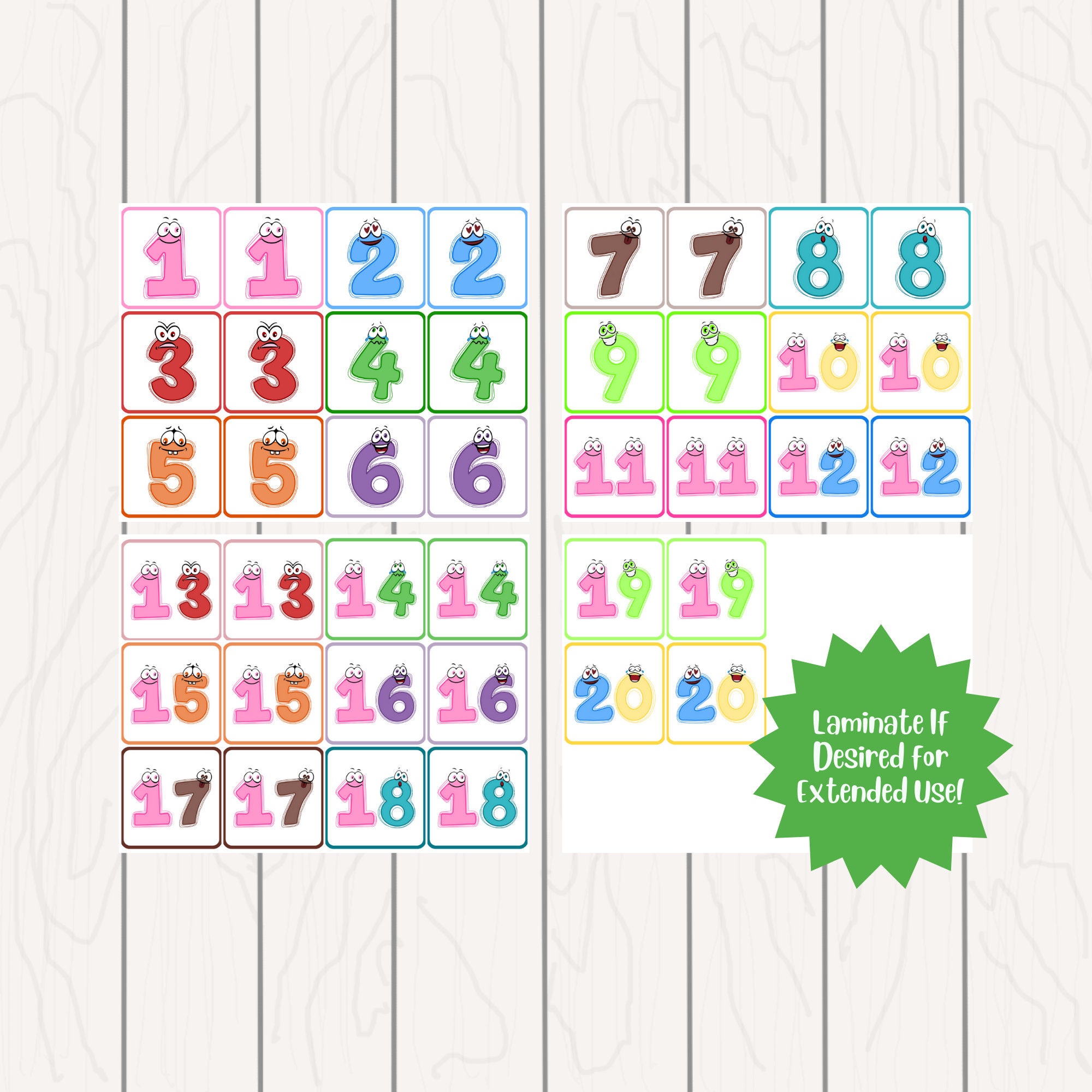 Memory Matching Card Game Educational Activity Daycare Home School ...