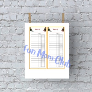 Printable Boys Library Bookmark Bundle Kids Reading Tracker Reading ...