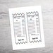 Printable Kids Play Receipts for Grocery, Restaurant and Store Pretend ...
