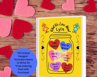 What I Love About Affirmation Cards for Kids Teacher Gift Classroom ...