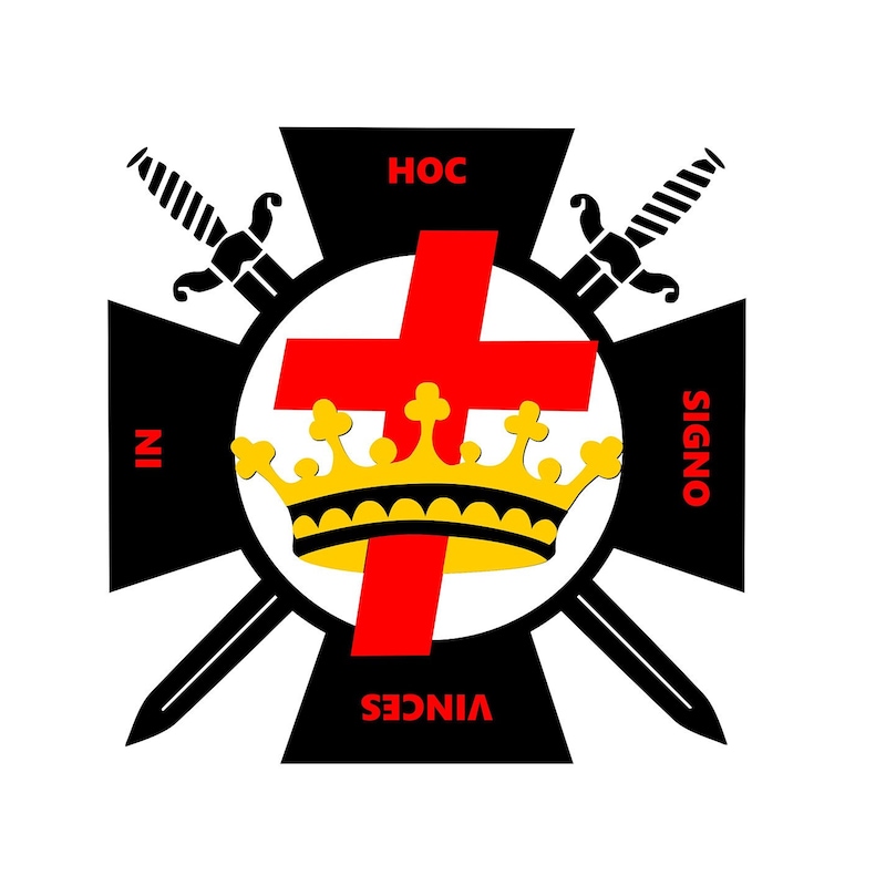 Masonic Knight Templar Png - Etsy