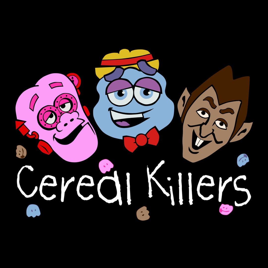Breakfast Cereal Monsters SVG - Etsy
