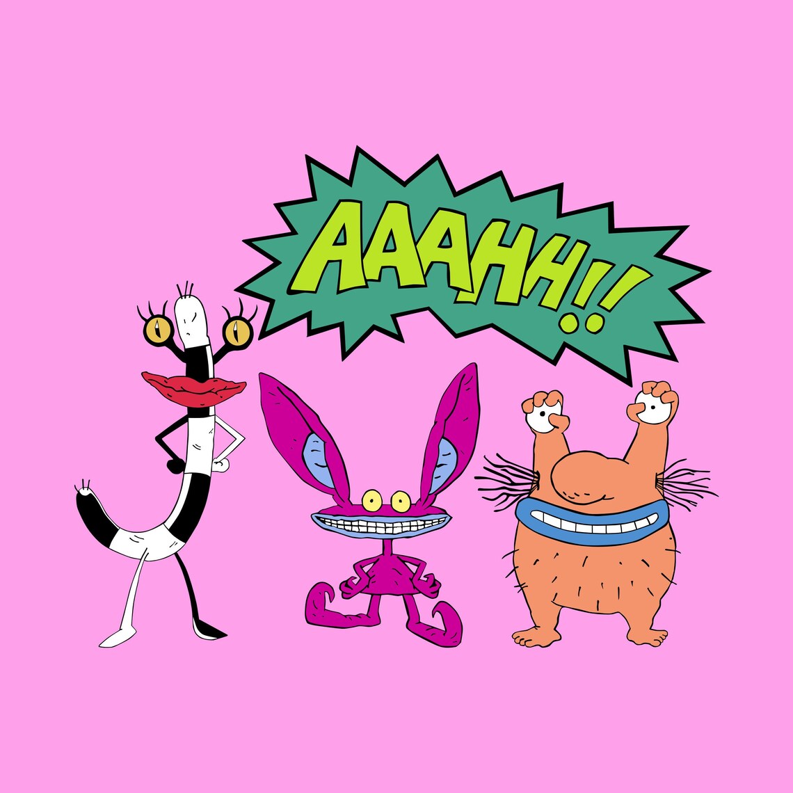 Aaahh Real Monsters SVG - Etsy