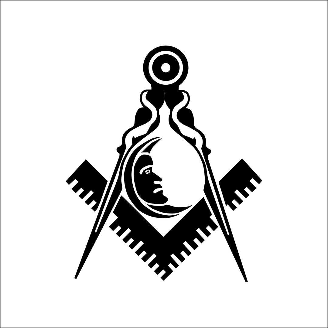 Junior Deacon Square and Compass SVG - Etsy