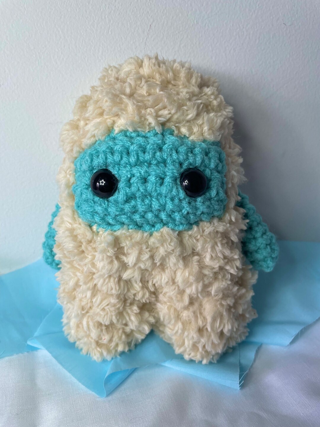Crochet Fuzzy Yeti Amigurumi / Cryptid Cute Stuffed Animal - Etsy