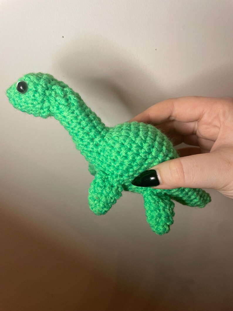 Crochet Lil' Nessie - Choose From 7 Colors / Loch Ness Monster Funny ...
