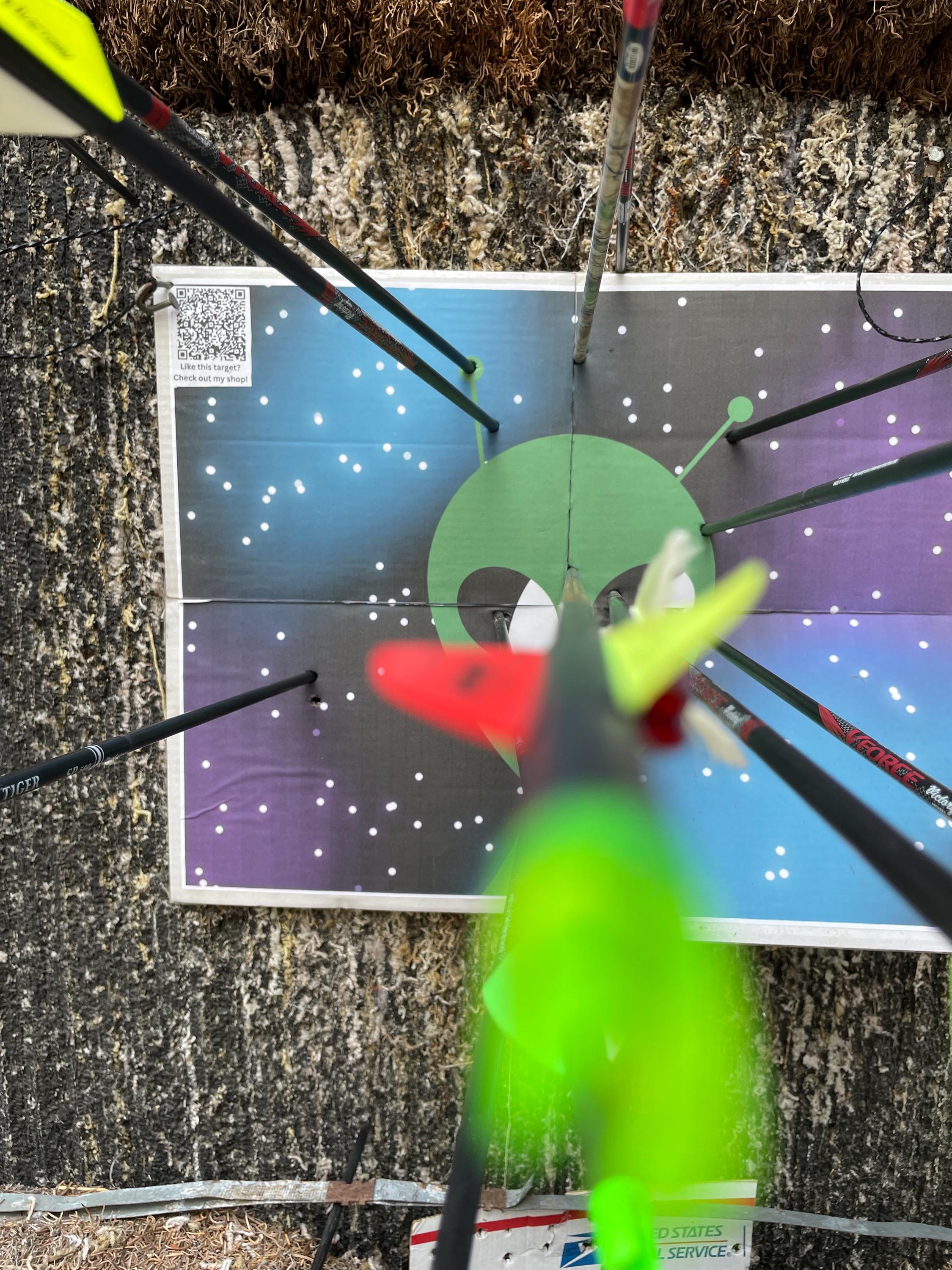 Alien Archery Target - Etsy