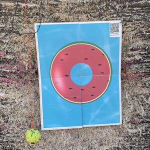 Watermelon Floatie Archery Target - Etsy