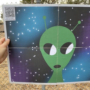 Alien Archery Target - Etsy