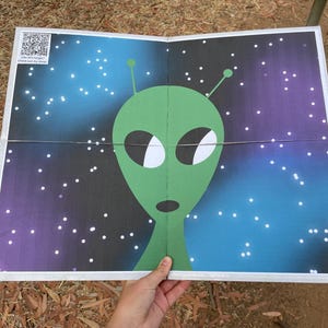Alien Archery Target - Etsy
