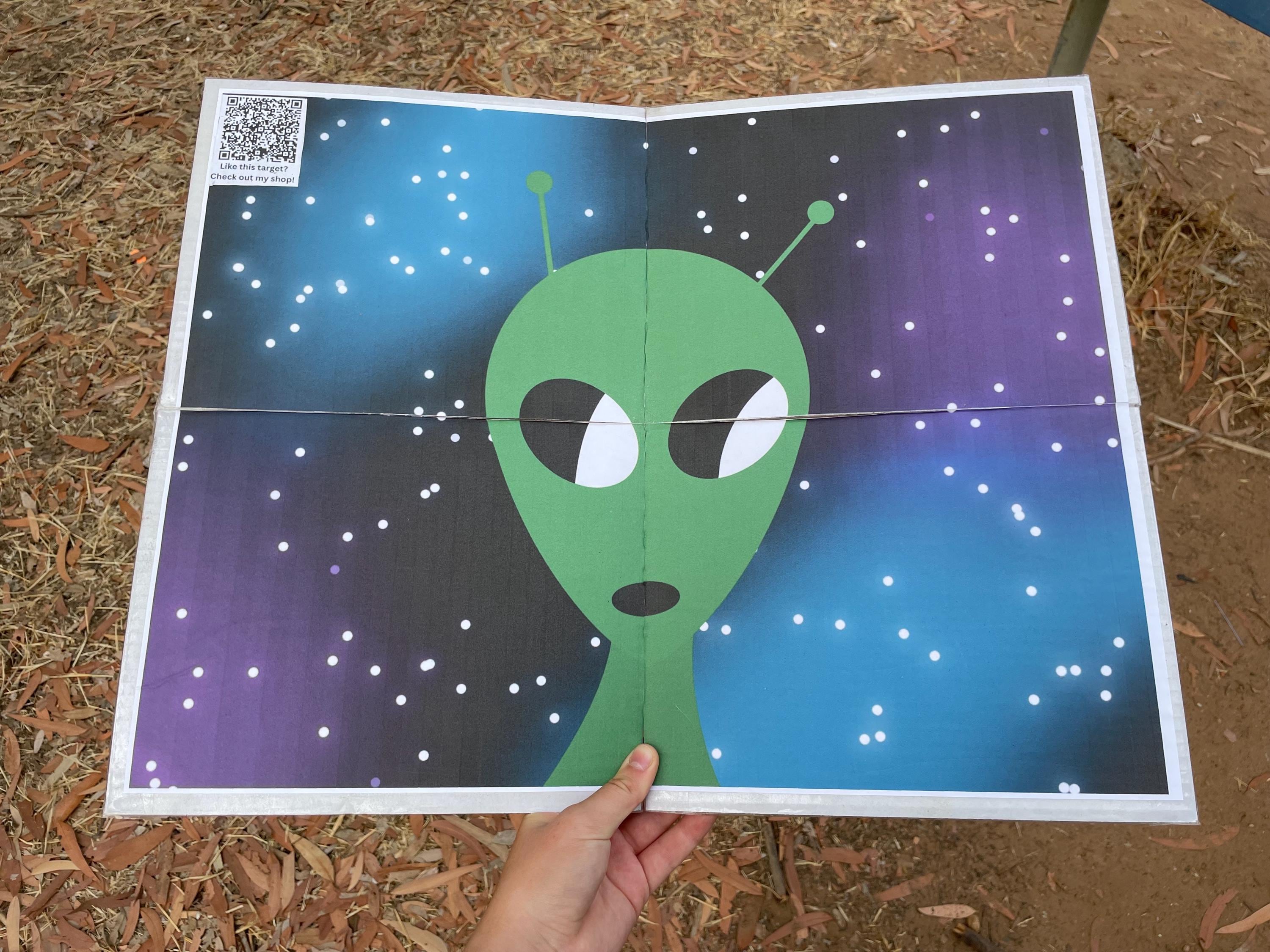 Alien Archery Target - Etsy