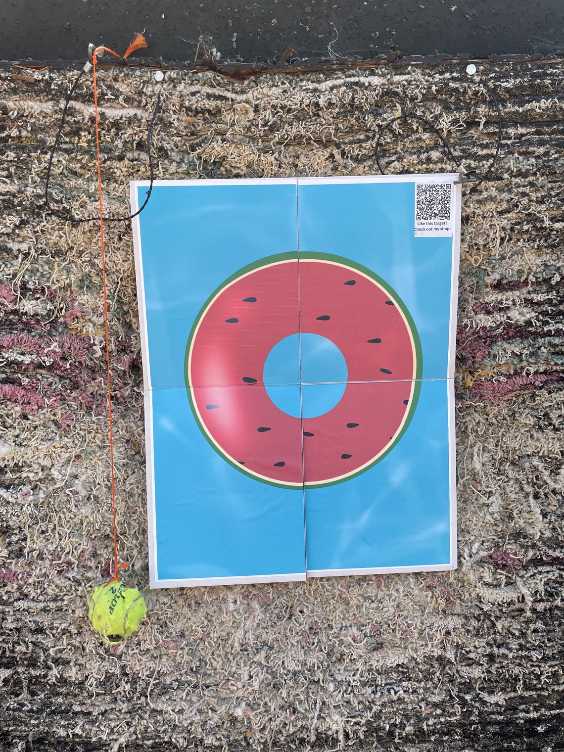 Watermelon Floatie Archery Target - Etsy