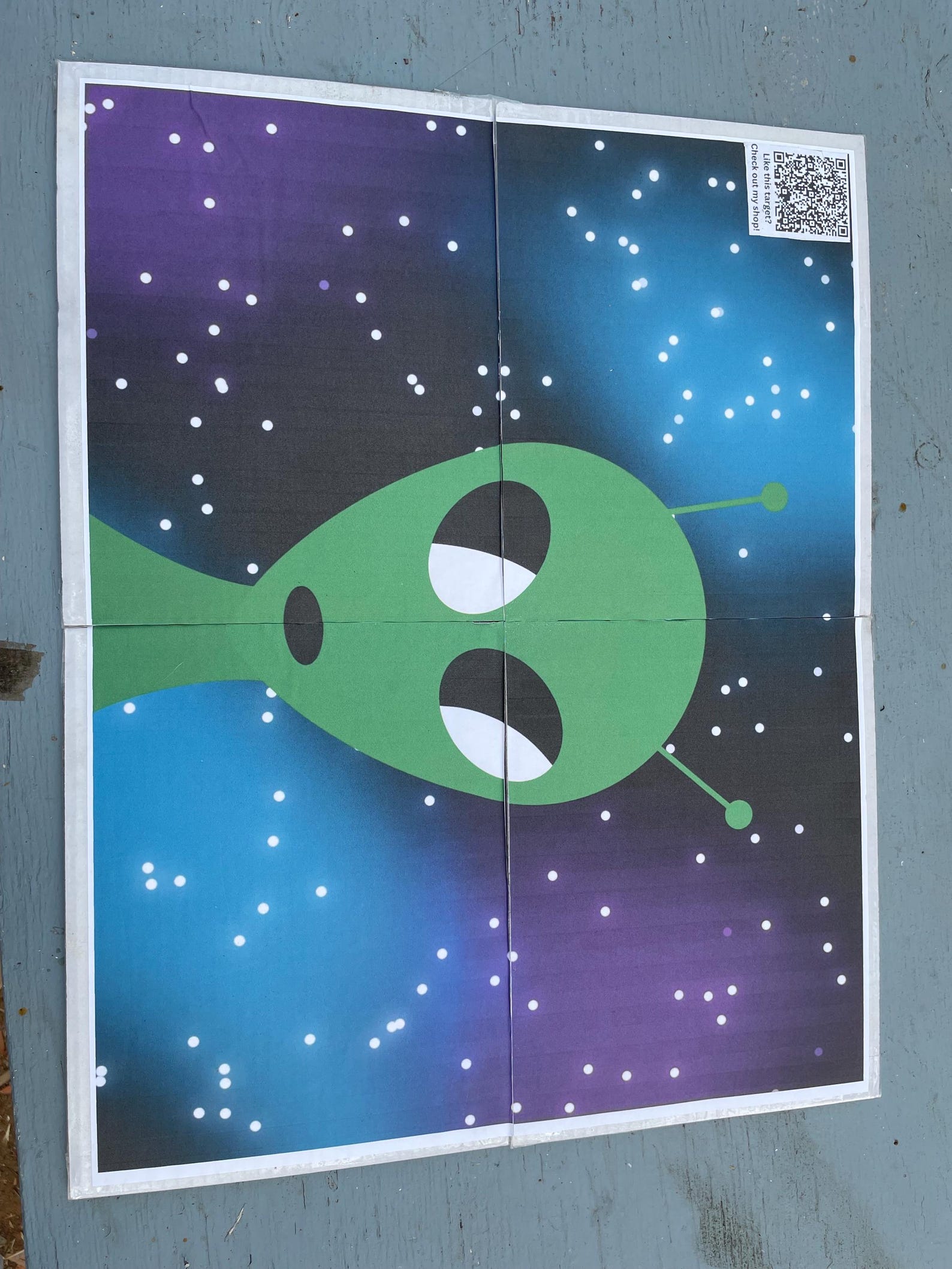 Alien Archery Target - Etsy