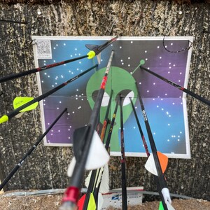 Alien Archery Target - Etsy