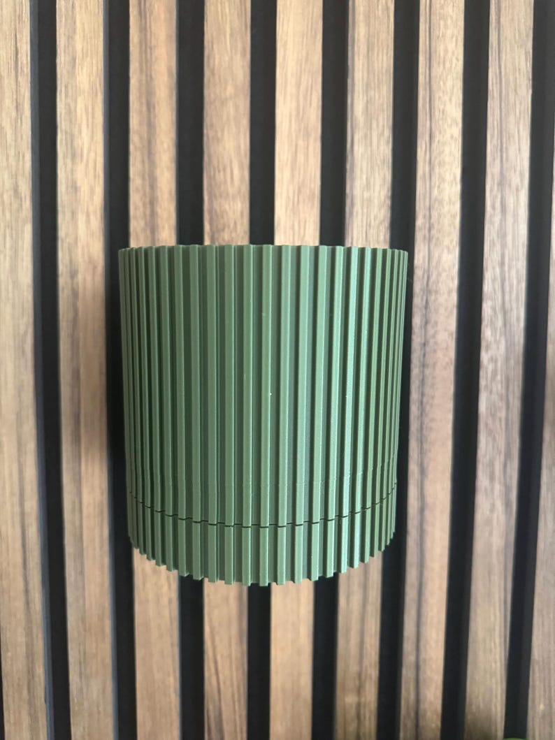 Acoustic Panels Pot Planter - Hidden Drip Tray - No Drilling - Etsy