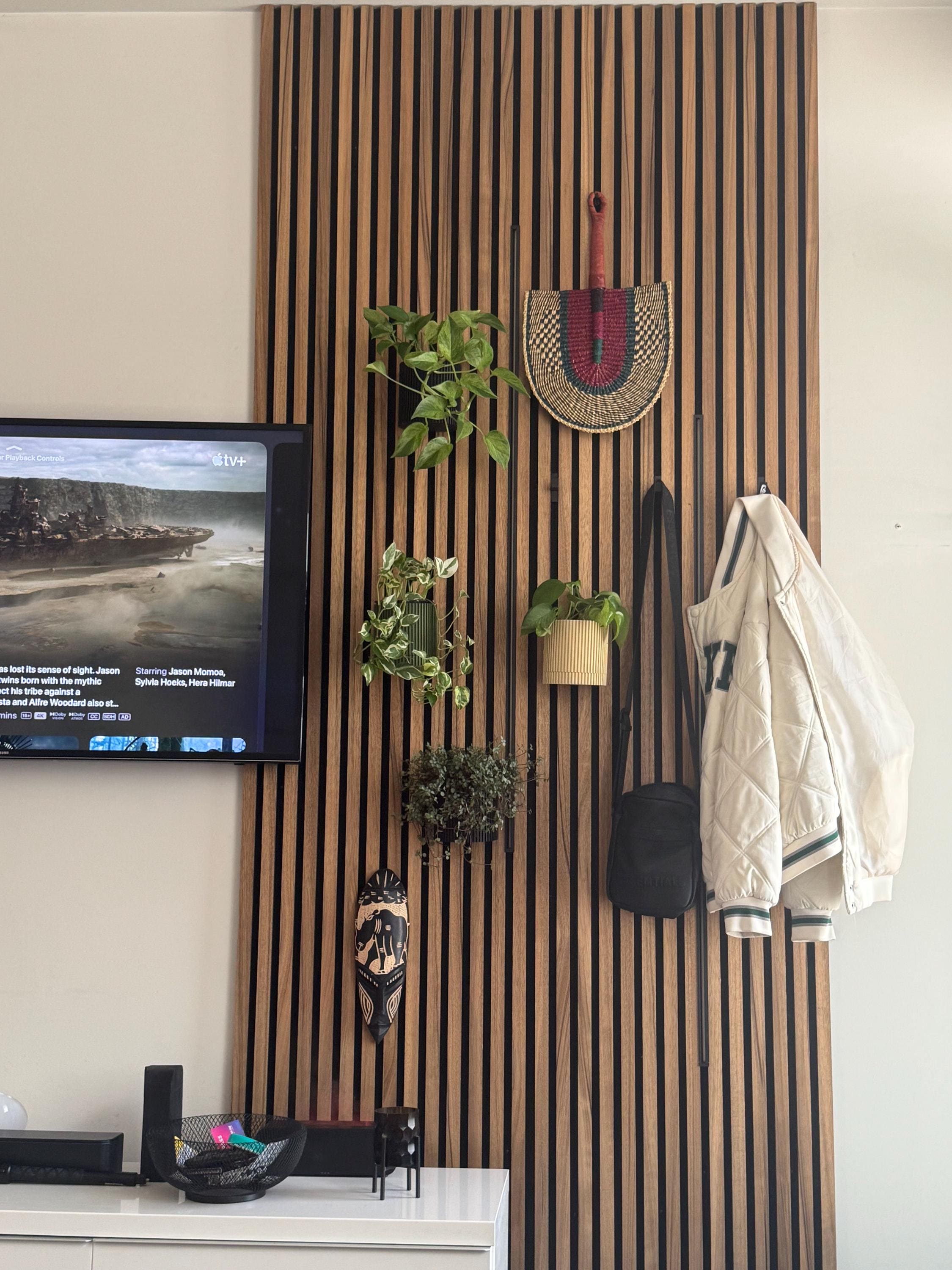 Acoustic Panels Pot Planter - Hidden Drip Tray - No Drilling - Etsy