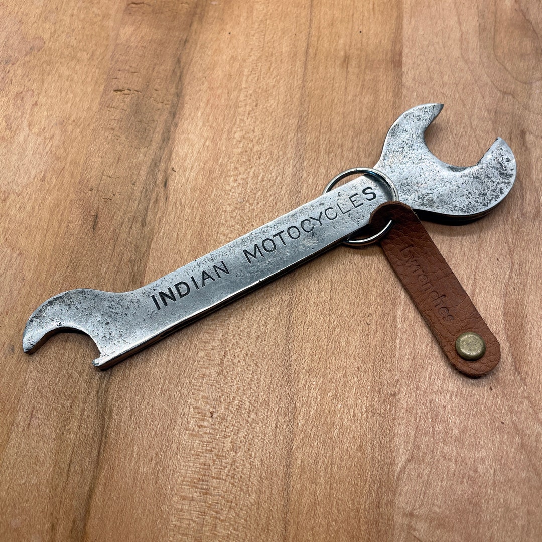 INDIAN MOTORCYCLES 3/4in Wrench With Leather Tag 6in - Etsy