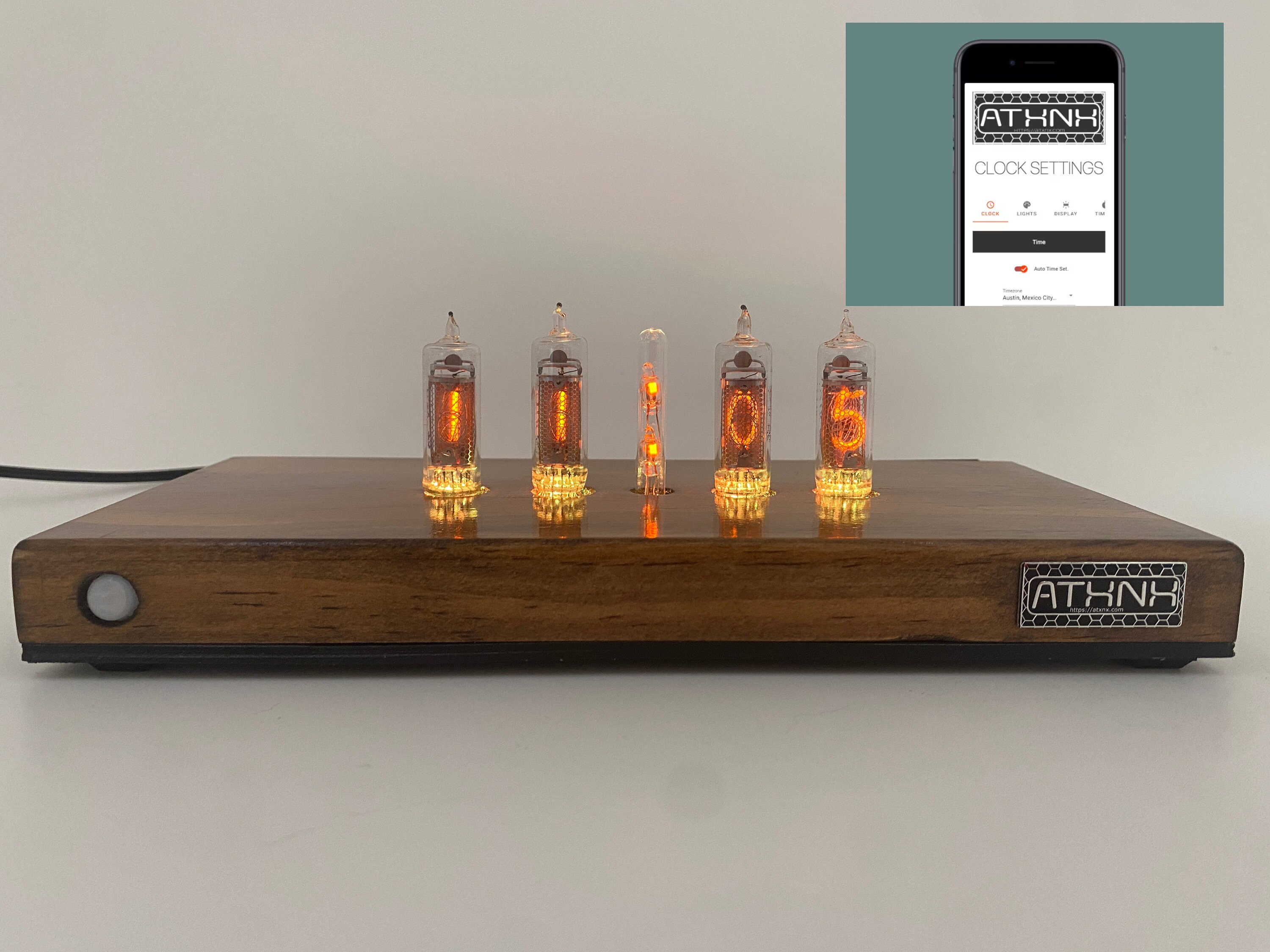 Poplar - Small Nixie Smart Clock - Retro Meets Modern Elegance ...